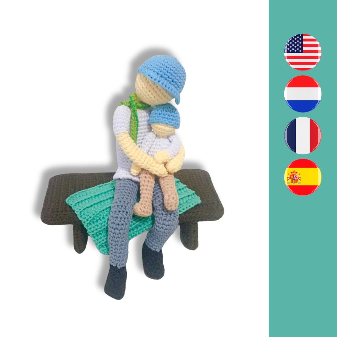 A Father's Love crochet pattern - Craftygenesindonesia